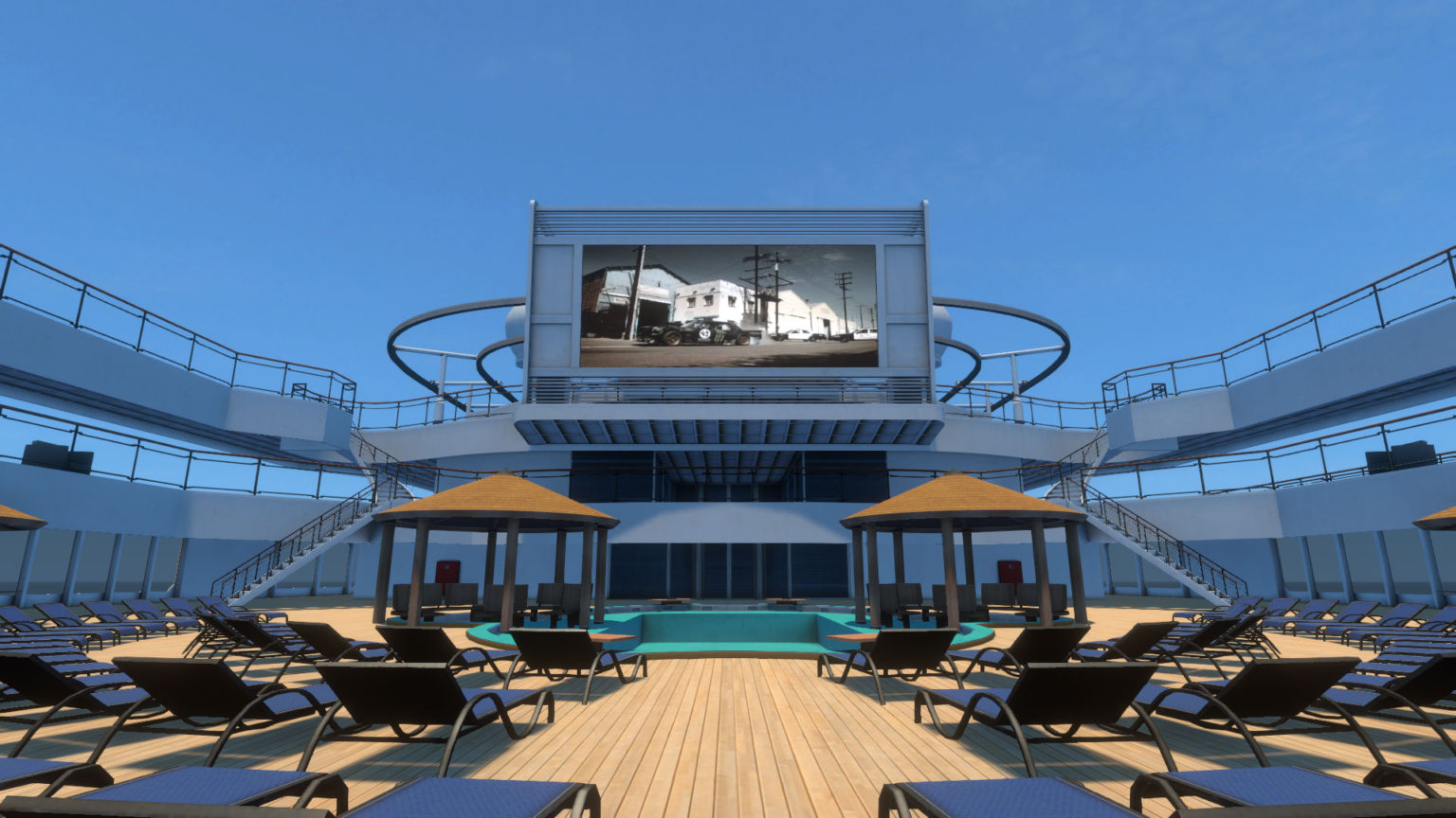 Cruise Ship 3D model