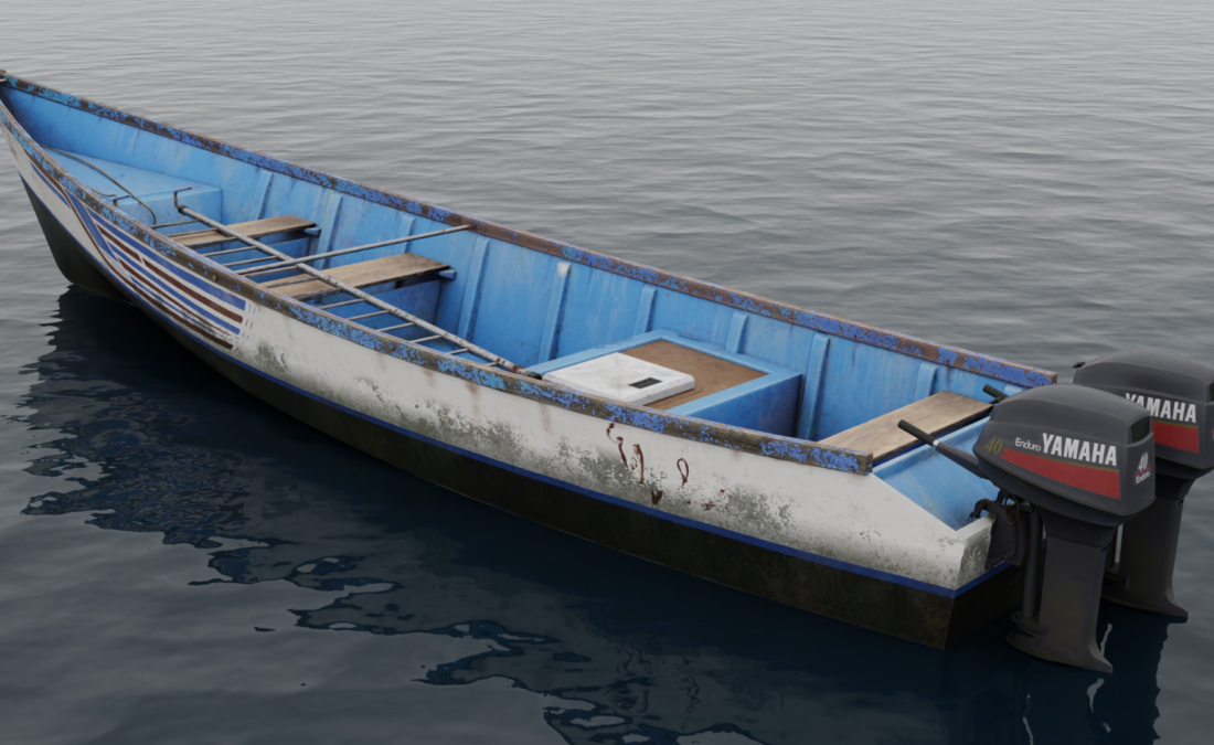 Somali Pirate Skiff EagleSpeak: Somali Piracy: US Navy Slows Pirates