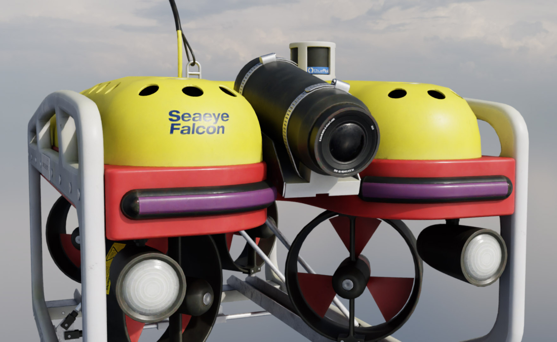 Remotely operated underwater vehicle (ROV)